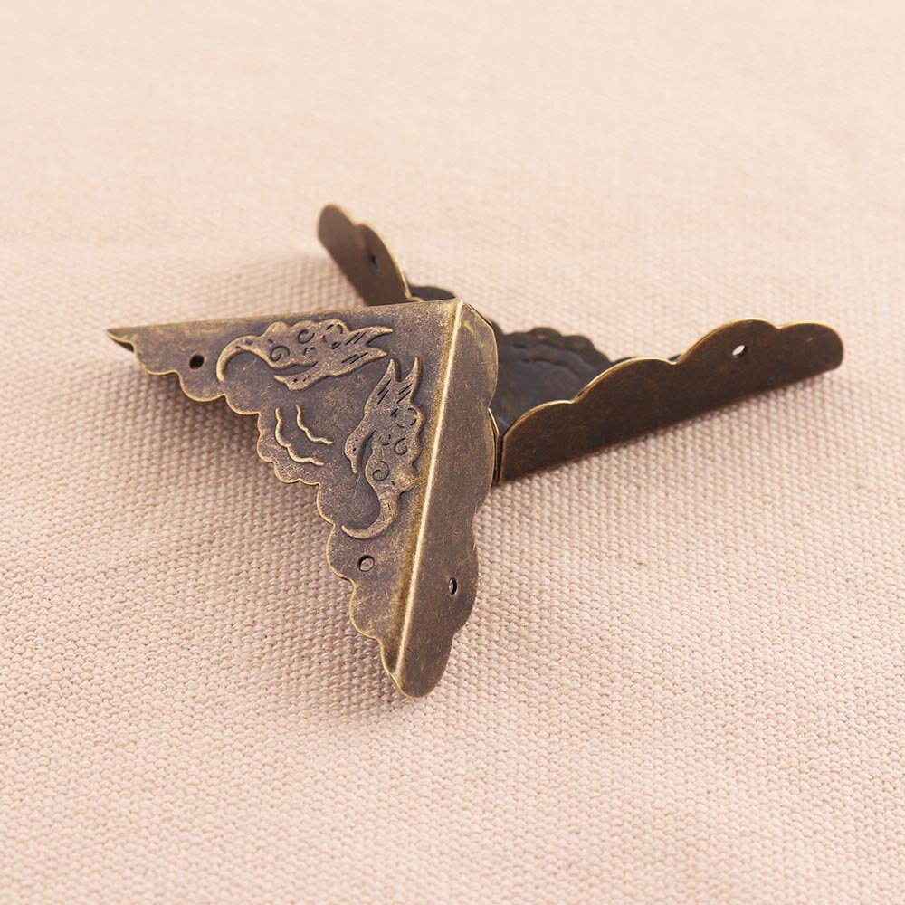 Box Corner 53*43mm Antique Bronze Box Corner Foot Wooden Case Corner ...