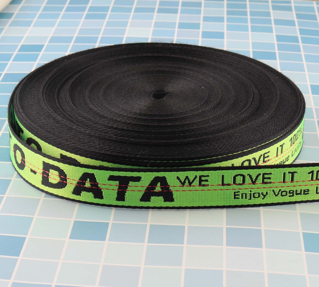 10yards 25mm Wide Green Color Webbing Nylon Polyester Lanyard - Etsy