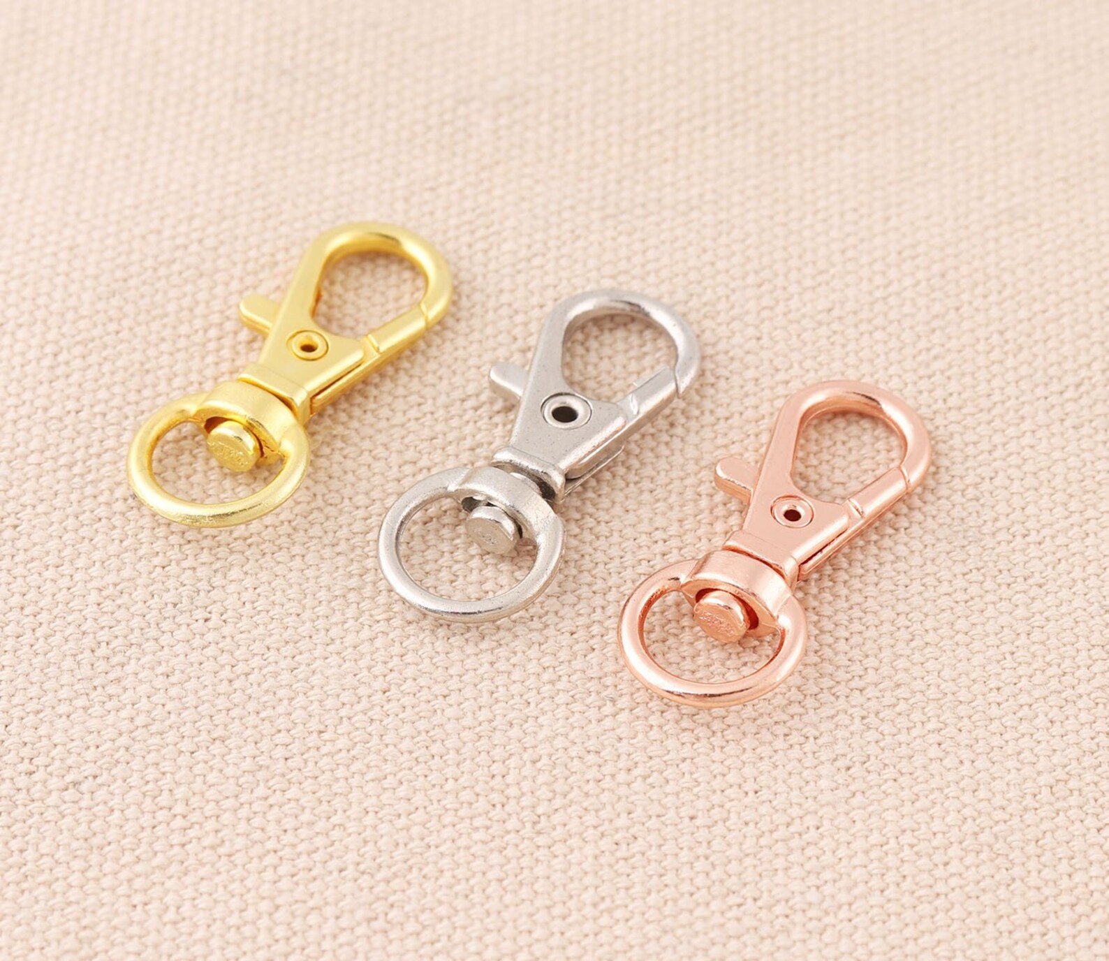 50pcs Small Lobster Clasp Silver 3212mm Rose Goldsilvergold - Etsy