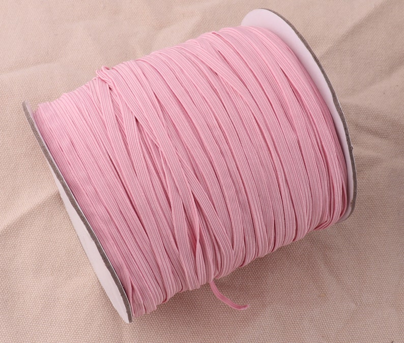 Thin Sewing 5mm Elastic Band Pink/blue/red/yellow Color High - Etsy