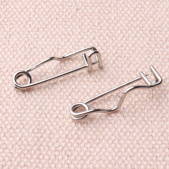 30pcs Small Pin Brooch Silvery Color 196mm Safety Pins Non - Etsy