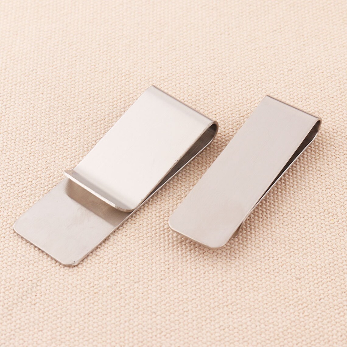 6pc Stainless Steel Men Clip Wallet Hardware Supplies Silver - Etsy