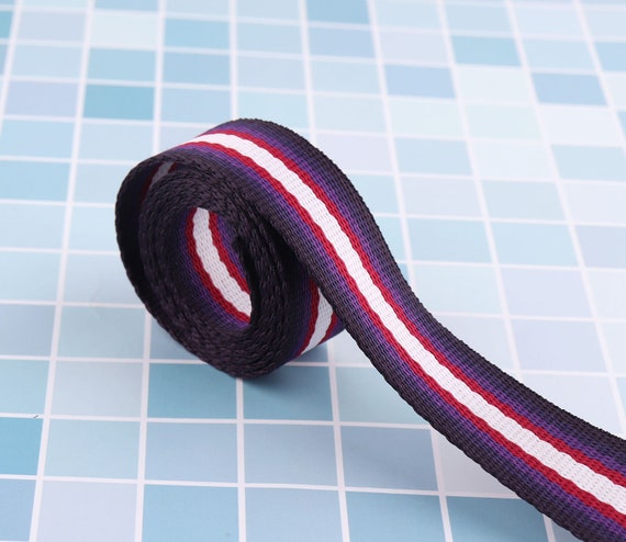 Soft Webbing1''25mm Striped Webbing soft Ribbon - Etsy