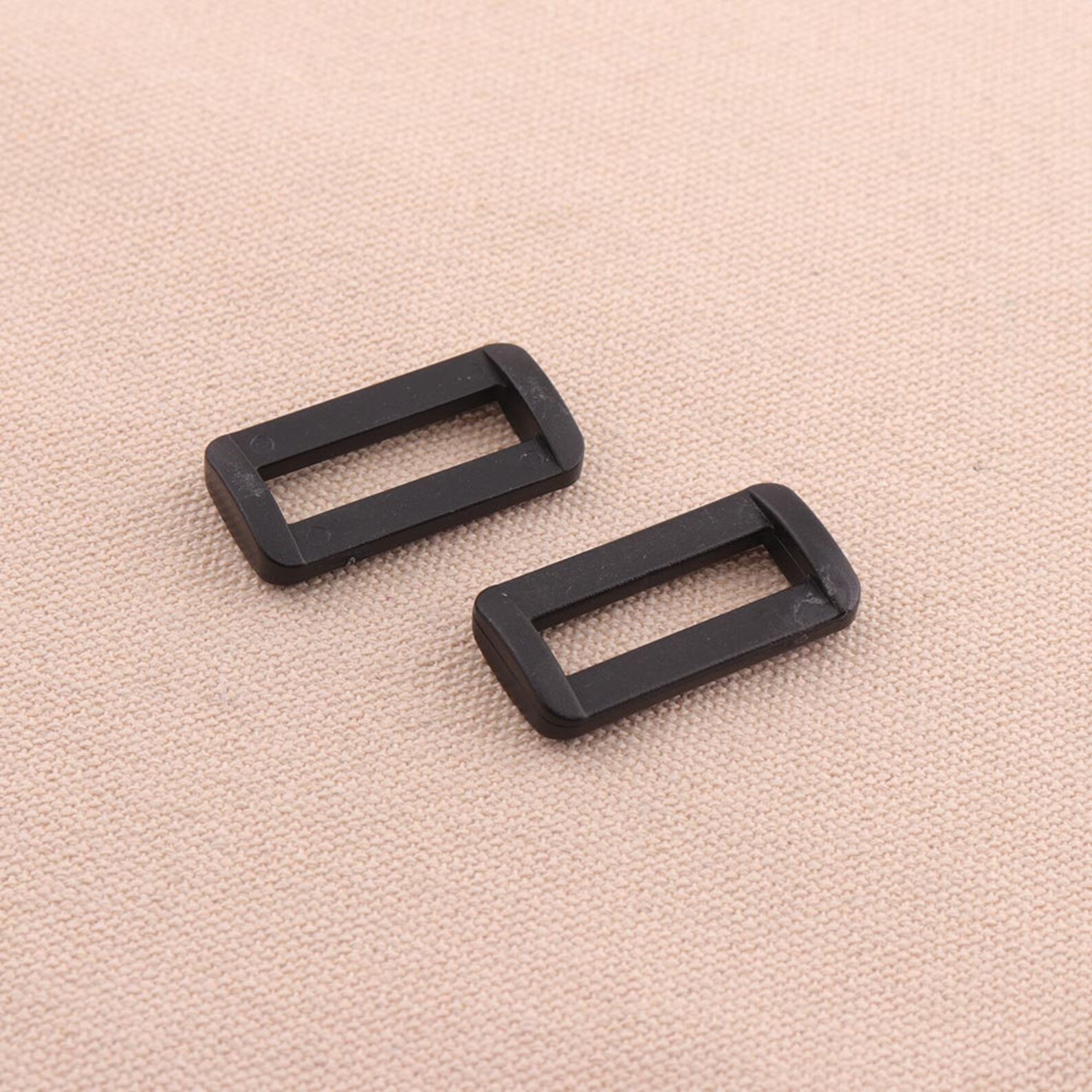 10pcs Black Rectangle Plastic Ring for 25mm Webbing Loop - Etsy