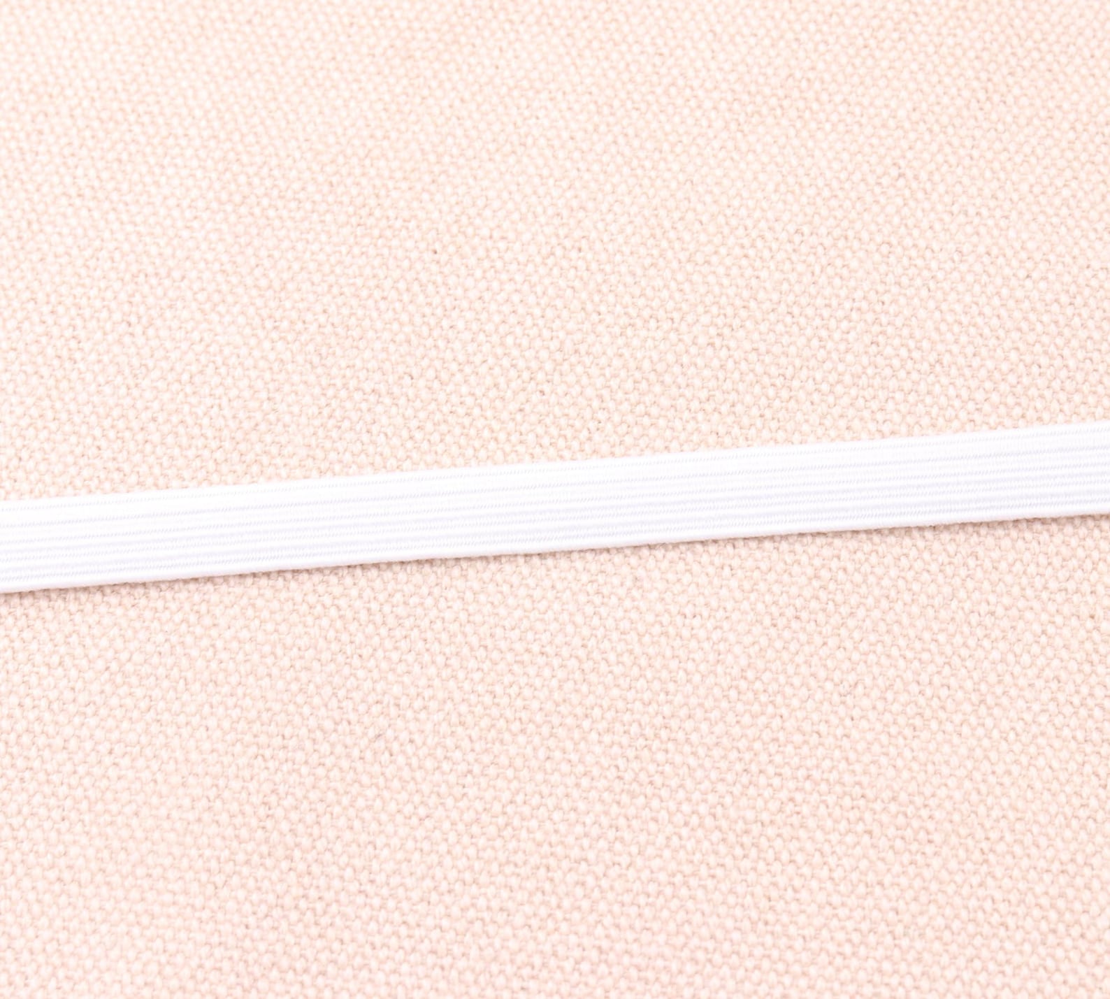 8mm White Color Sewing Elastic Band High Elastic Flat Rubber - Etsy