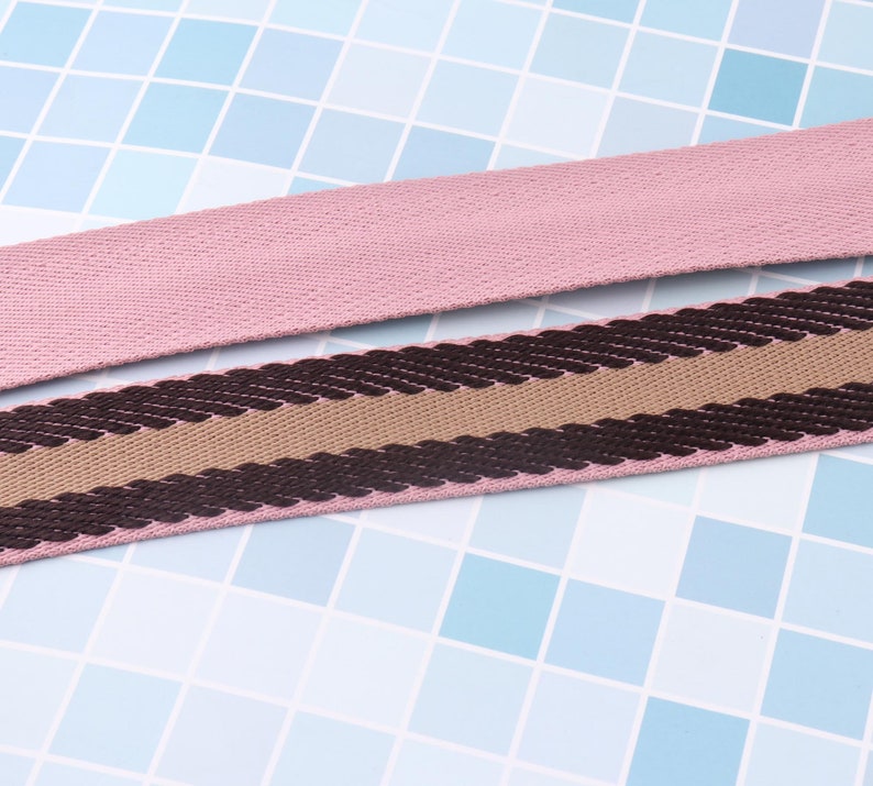 1 1/2 38mm Wide Soft Striped Webbing Cotton Fabric Strap - Etsy
