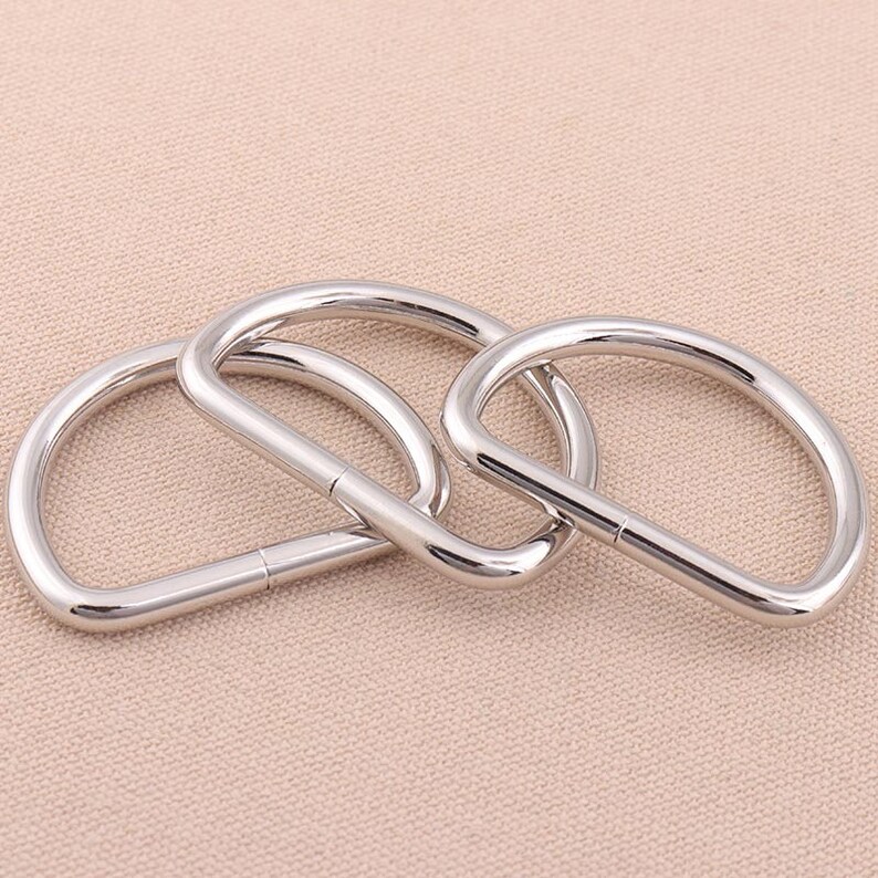 4pcs 4330mm inner Size D-ring Findings Purse Ring Metal - Etsy