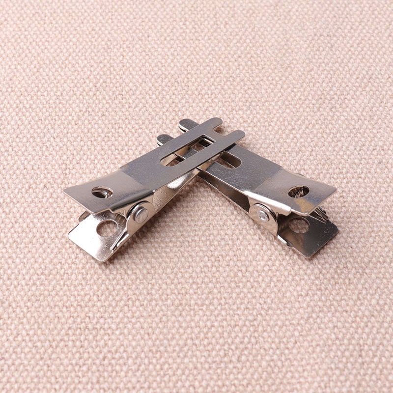 25pcs Double Prong Alligator Clips Silver Alligator Hairbow - Etsy