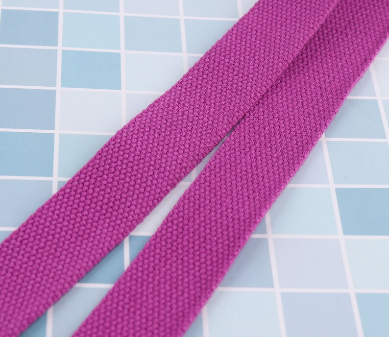 5 Yards Cotton Heavy Webbing in 25mm Width Cotton Webbing for - Etsy