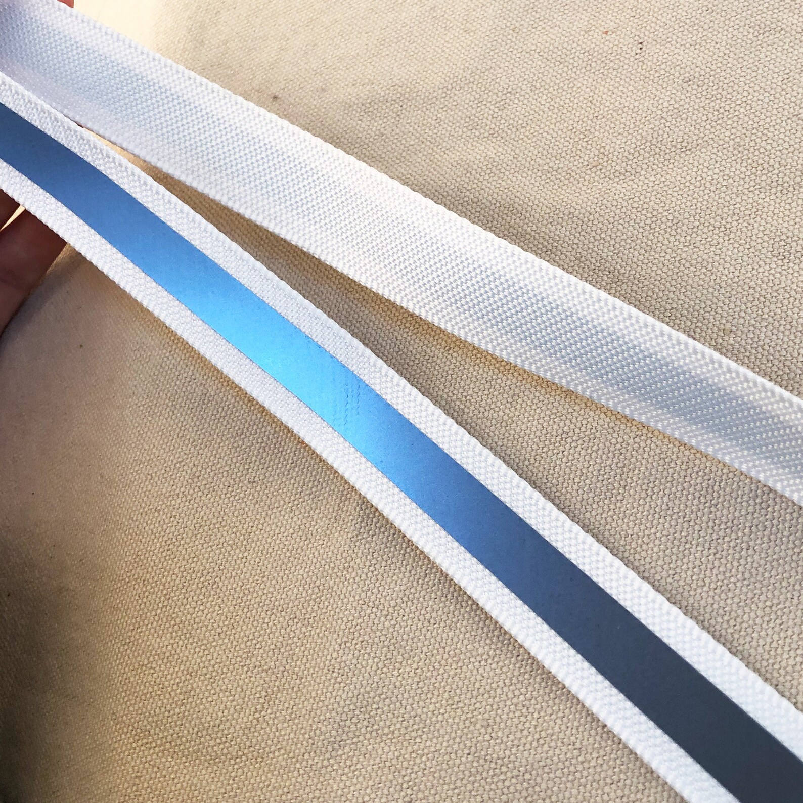 3/4Reflective Webbing Tape Twill Haberdashery Reflective | Etsy