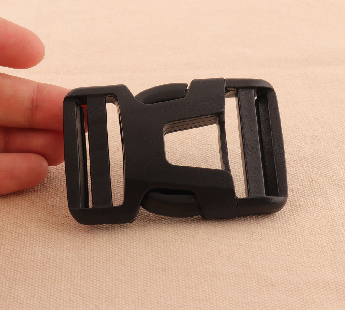 6pcs Black Color Plastic Quick Side Release Buckle for 38mm 1 1/2inch ...