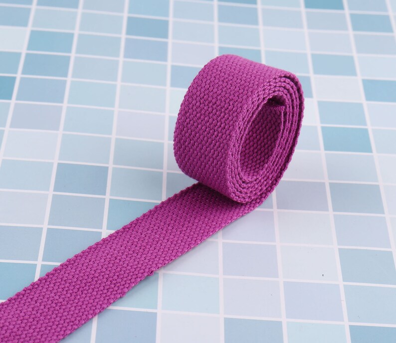 5 Yards Cotton Heavy Webbing in 25mm Width Cotton Webbing for - Etsy