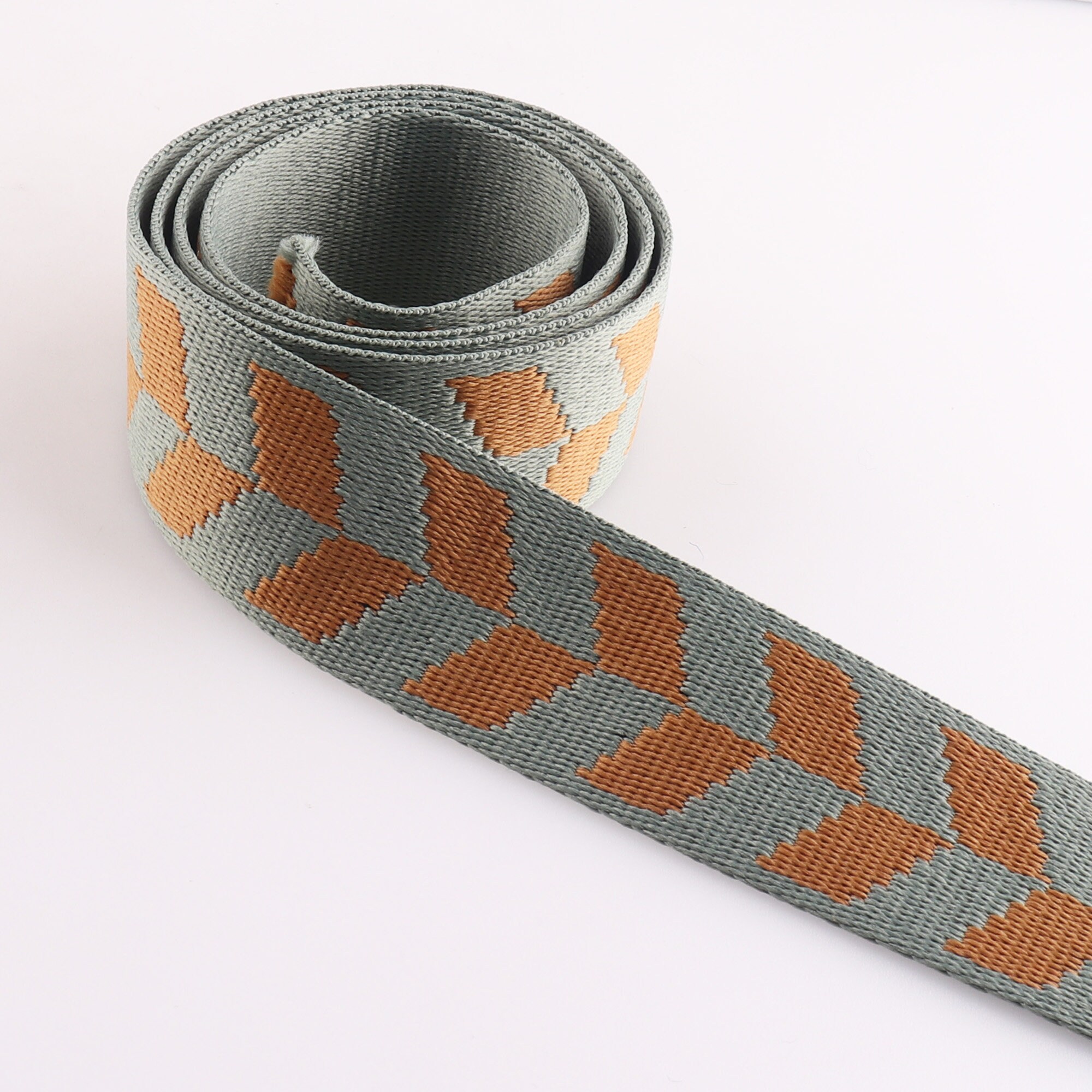 1.5 Webbing Grid stripe pattern Webbing Nylon Stripe | Etsy