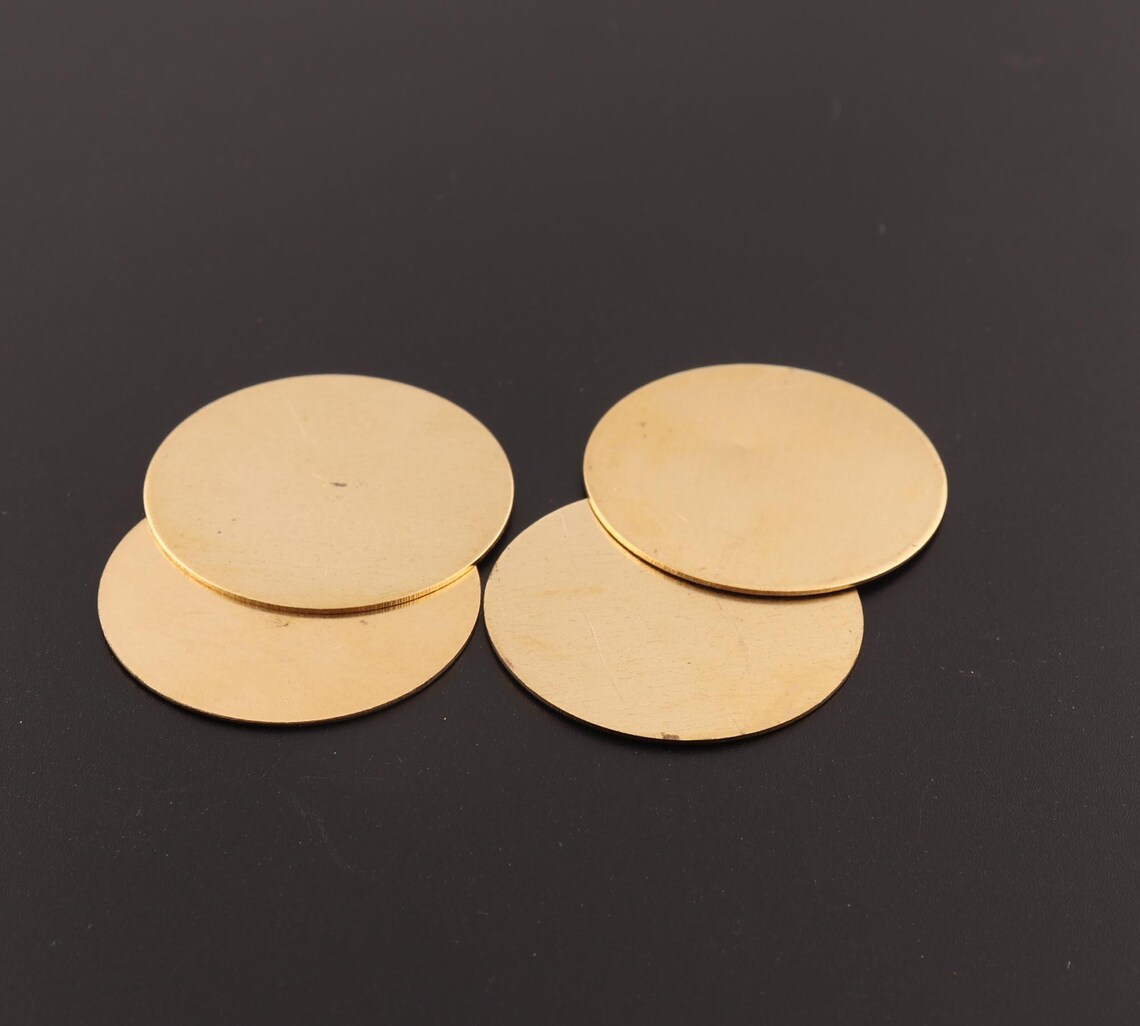 10pcs 1 Copper Blanks Copper Discs Copper Hand Stamping - Etsy