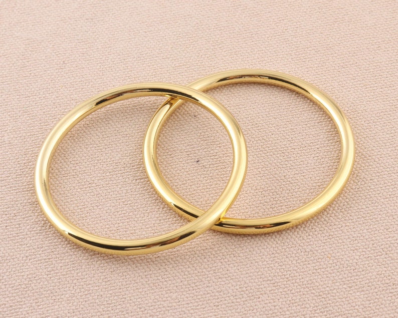 50mm Large Metal O Rings Bag Handles Buckle Purse Rings Purse - Etsy