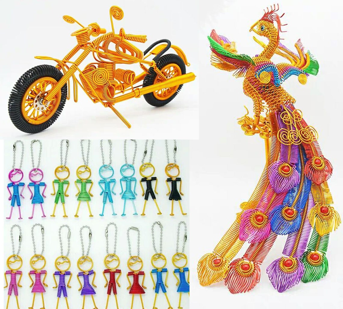 100m Aluminum Wire Colorful Dead Soft Metal Beading Wire - Etsy