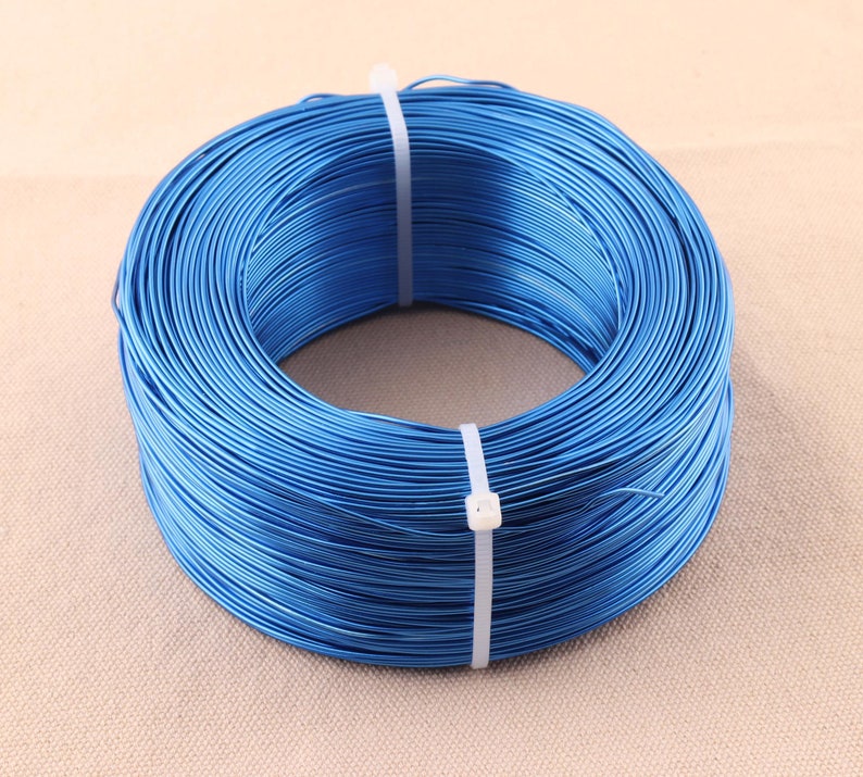 18 Gauge 1.0mm Aluminum Wire Dark Blue Color Metal Whimsy | Etsy