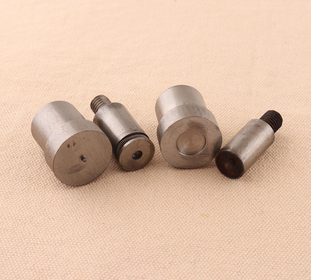 4pc/set Hand Press Mold Snap Fastener Tool 10mm 12mm Snap Combination ...