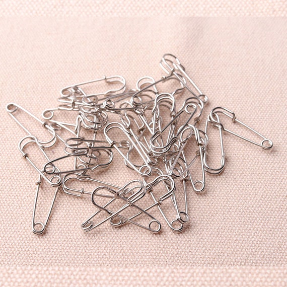 30pcs Safety Pins 27mm Small Earring Pins Brooch Pins Kilt - Etsy