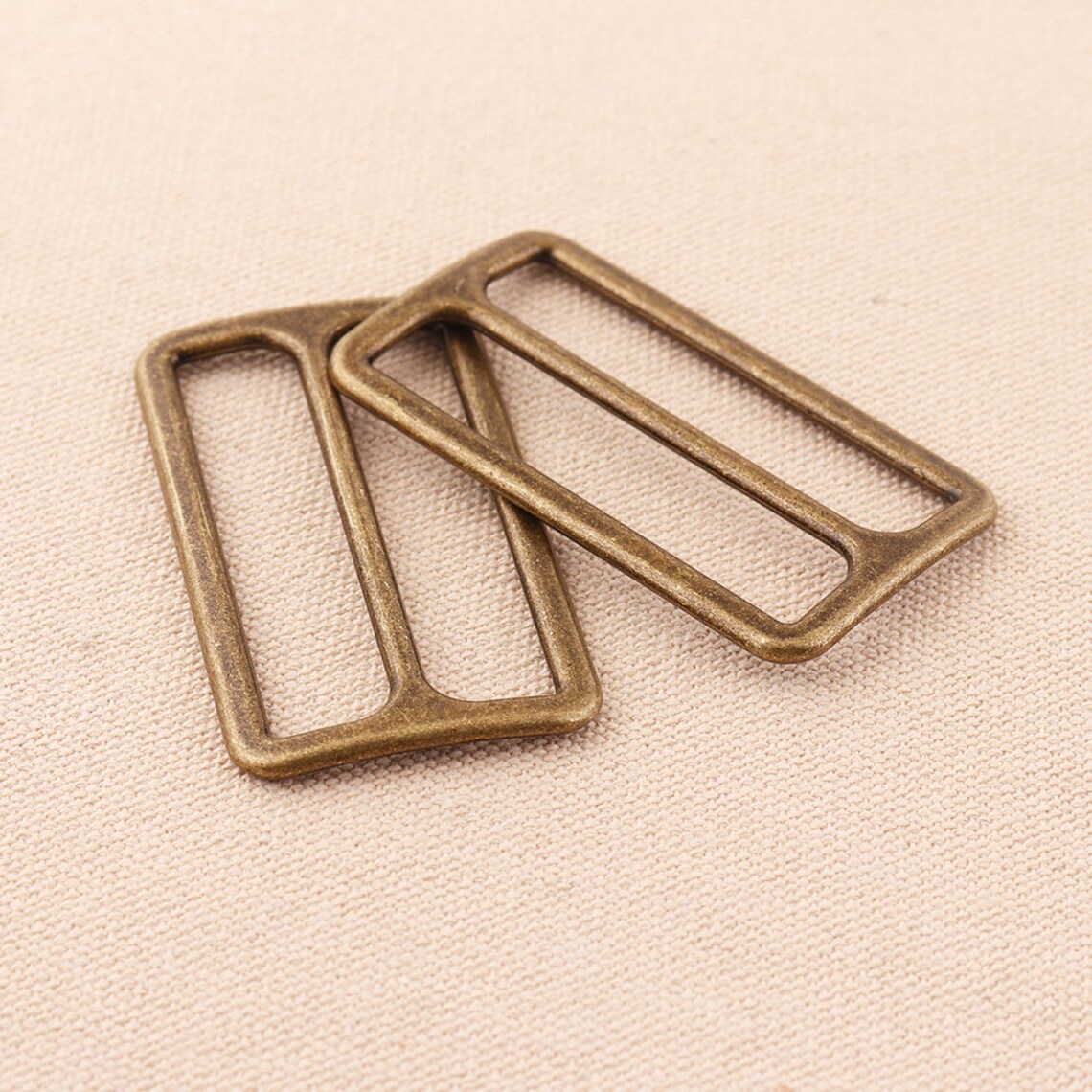 8pc Bronze Tri glide adjuster fits 50mm ribbon buckle | Etsy