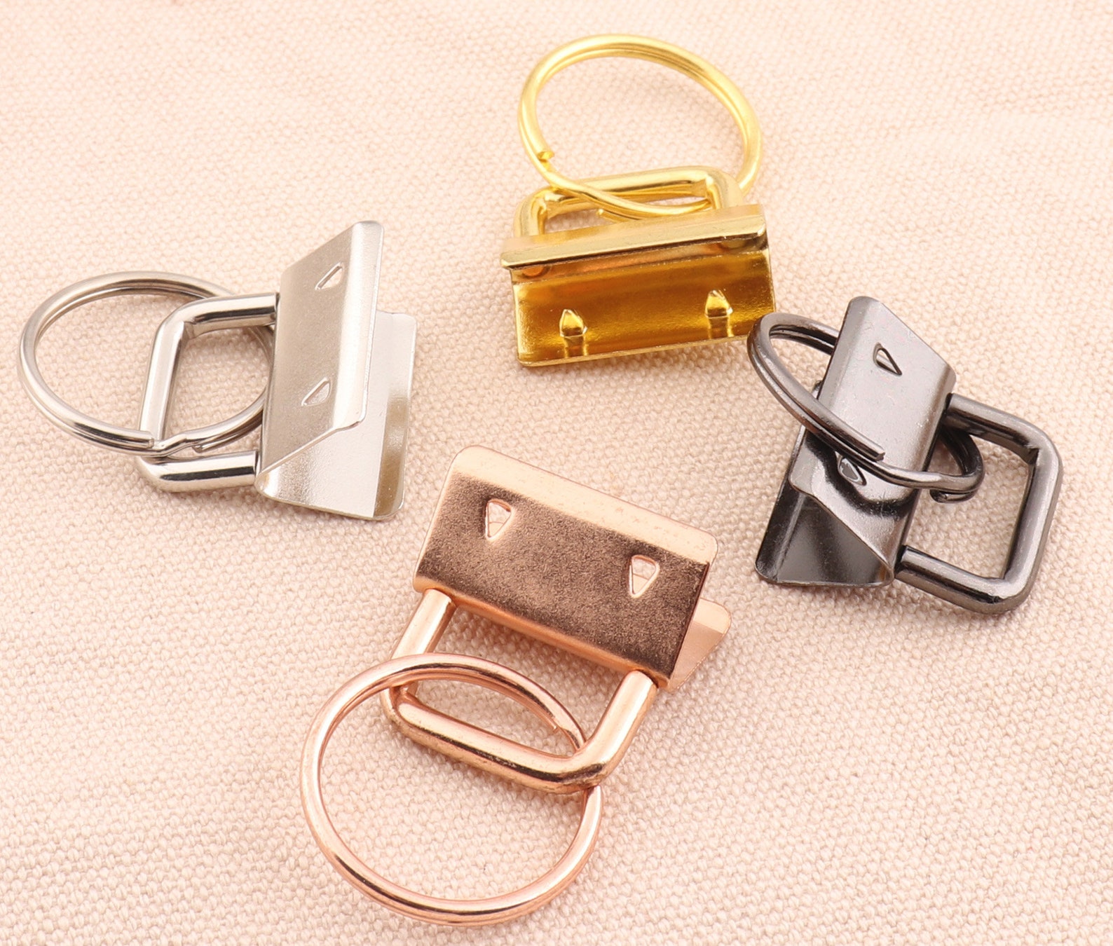 1 Inch 25mm Key Fob Hardware With Keychain Ringkey Chain - Etsy