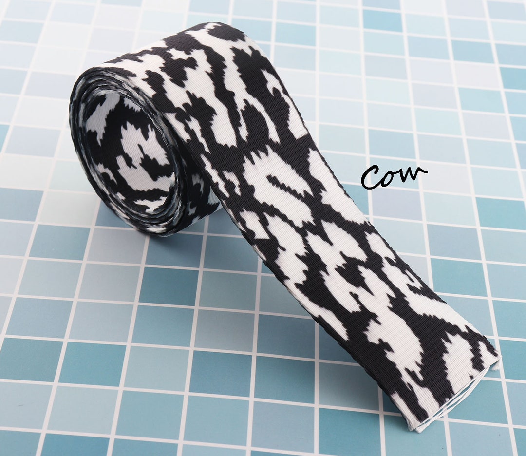 Soft Smooth Webbing ,2'' (50mm) Webbing With Black&white Pattern ...