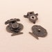 1set Box Latches Antique Bronze Color lantern Lock Latch 4940mm Box ...