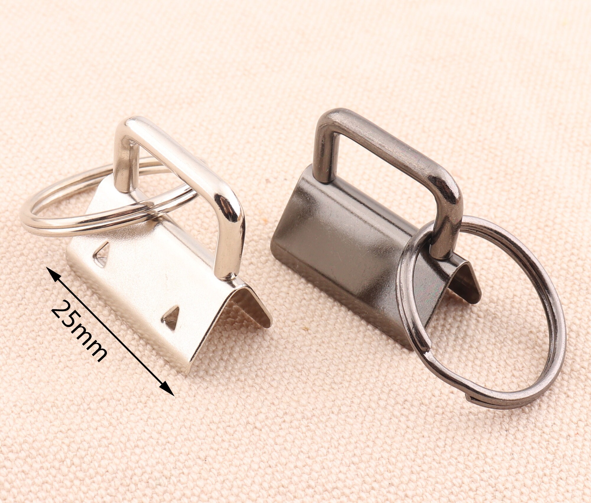 1 inch 25mm key fob hardware with keychain ringKey Chain | Etsy