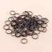 100pcs Black 10mm Small Split Key Rings Metal 10*8mm Round Key Rings - Etsy