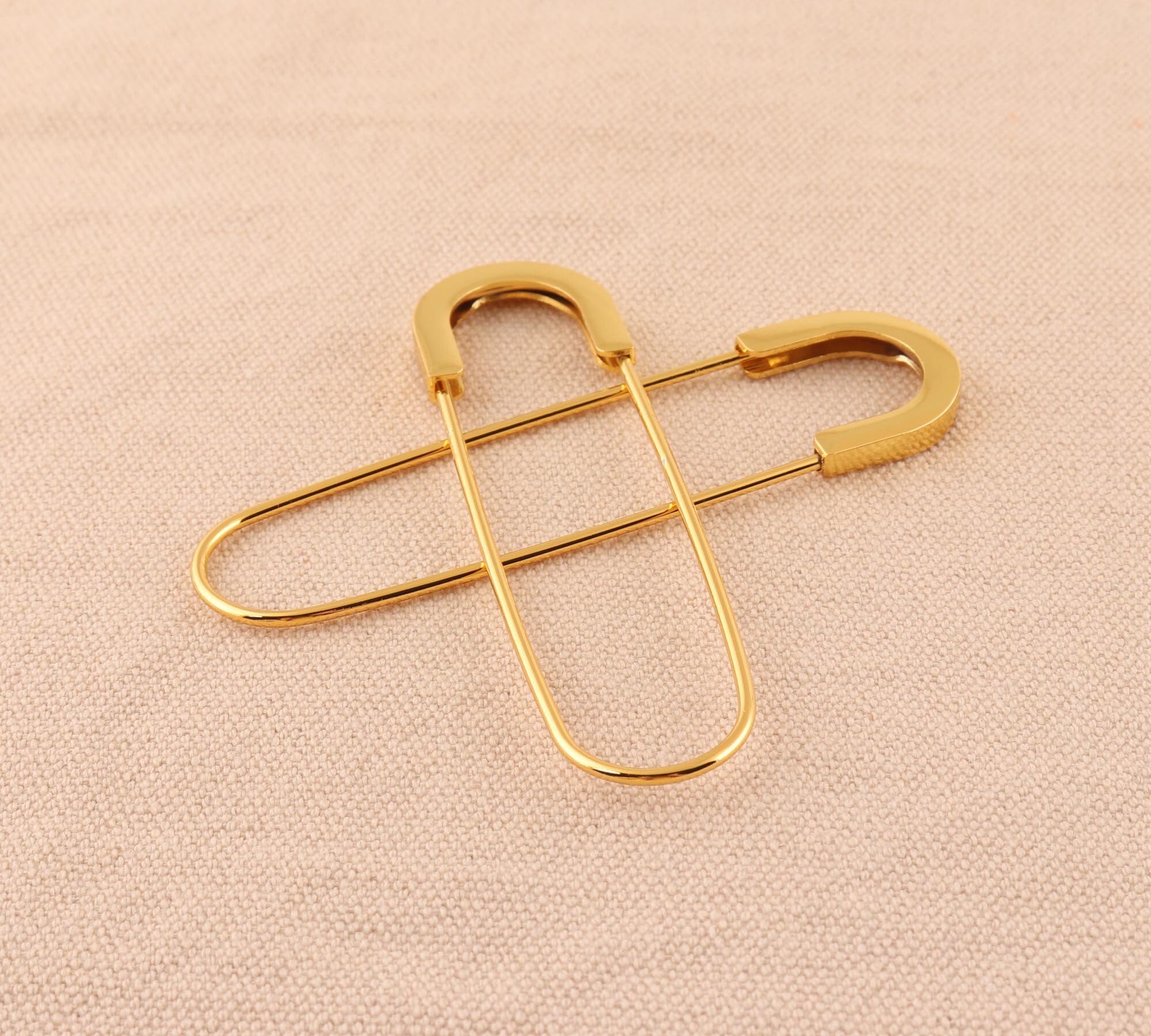 10pc 81mm Large Safety Pins Metal Brooch Kilt Pins Shawl Pins | Etsy