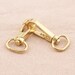 Light Gold Swivel Snap Hook Swivel Clasp Clips 14 Mm Inner - Etsy