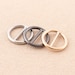 10pc 15mm Slide Buckle Strap Buckles Belt Buckle Round Shape Metal ...