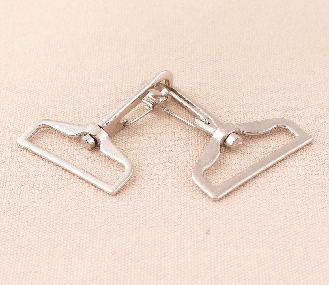 Silver 60mm54mm Trigger Snap Hook Large Metal Silver Swivel | Etsy