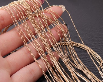 Brass Rope Chain Raw Brass Fox Chain Unsoldered Open Chain - Etsy