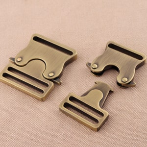 Metal Quick Side Slide Release Buckle Top Quality Alloy 25mm Inner ...