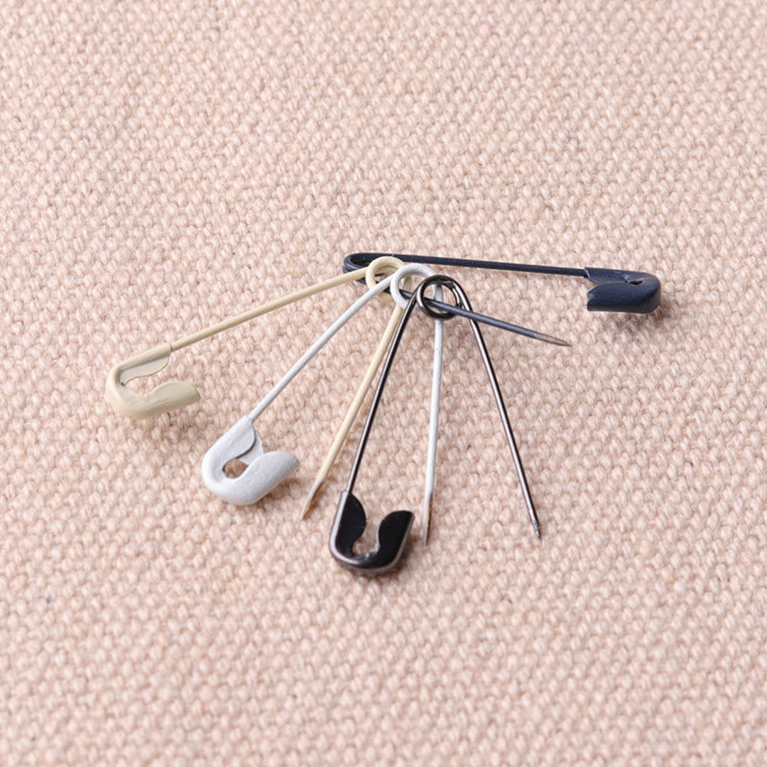 50pc Safety Pins 215mm Safety Pins for Jewelry Safety Pins Gun Black ...