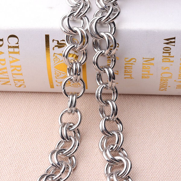 Double Link Chain - Etsy