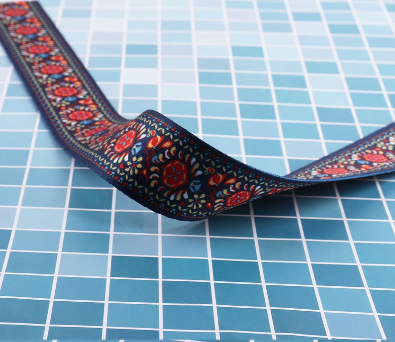 Floral Webbing purse Strap Webbing singelband38mm Soft - Etsy