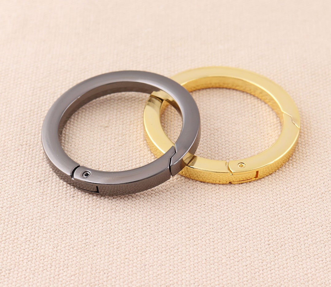 4pc Flat Push Gate Ring 4235mm O-rings Gate Ring Spring Ring Clasp Push ...