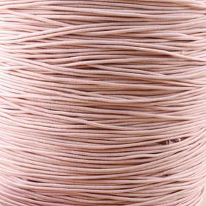 1.0mm Rubber Stretch String Elastic Rope Cord Pink Color Elastic Rope ...