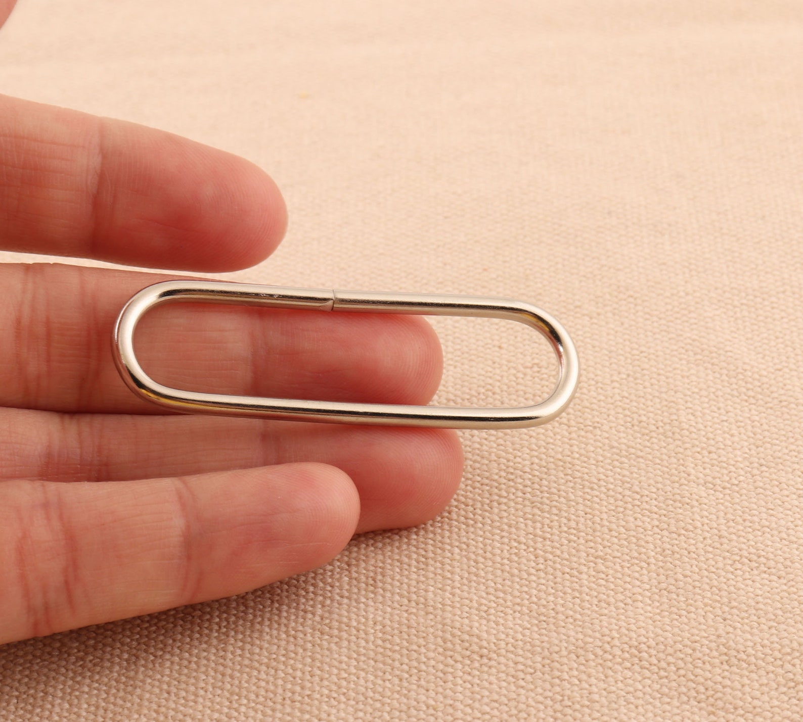 50mm Oval Ring Metal Bag Buckle Iron Bag Strap Buckle Garment | Etsy