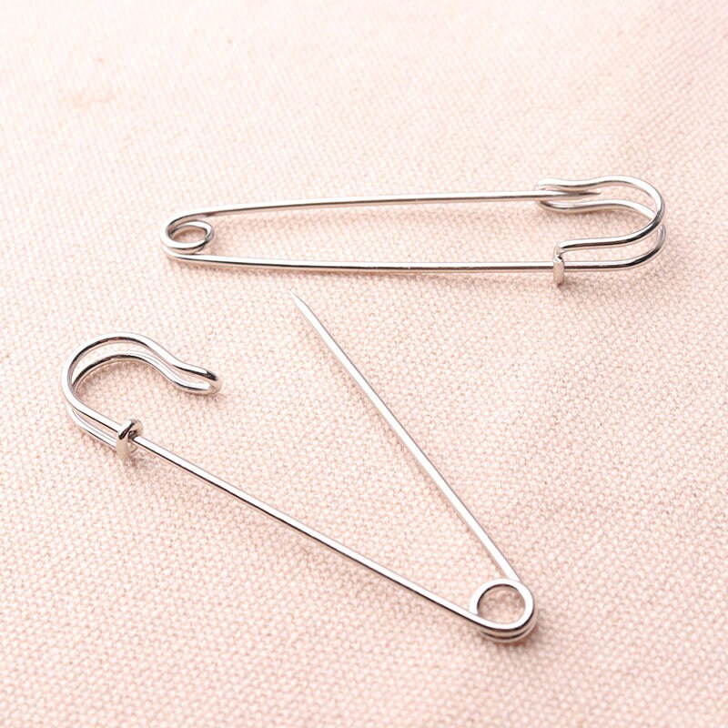 10pcs Jumbo Safety Pins 70mm Large Pin Brooch Kilt Pins Silver - Etsy