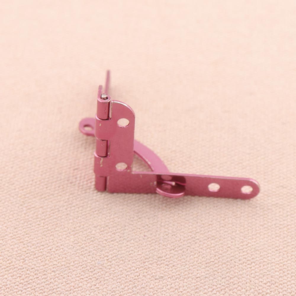 Pink Box Hinges Metal Box Quadrant Hinge Hardware Set of 10pcs - Etsy