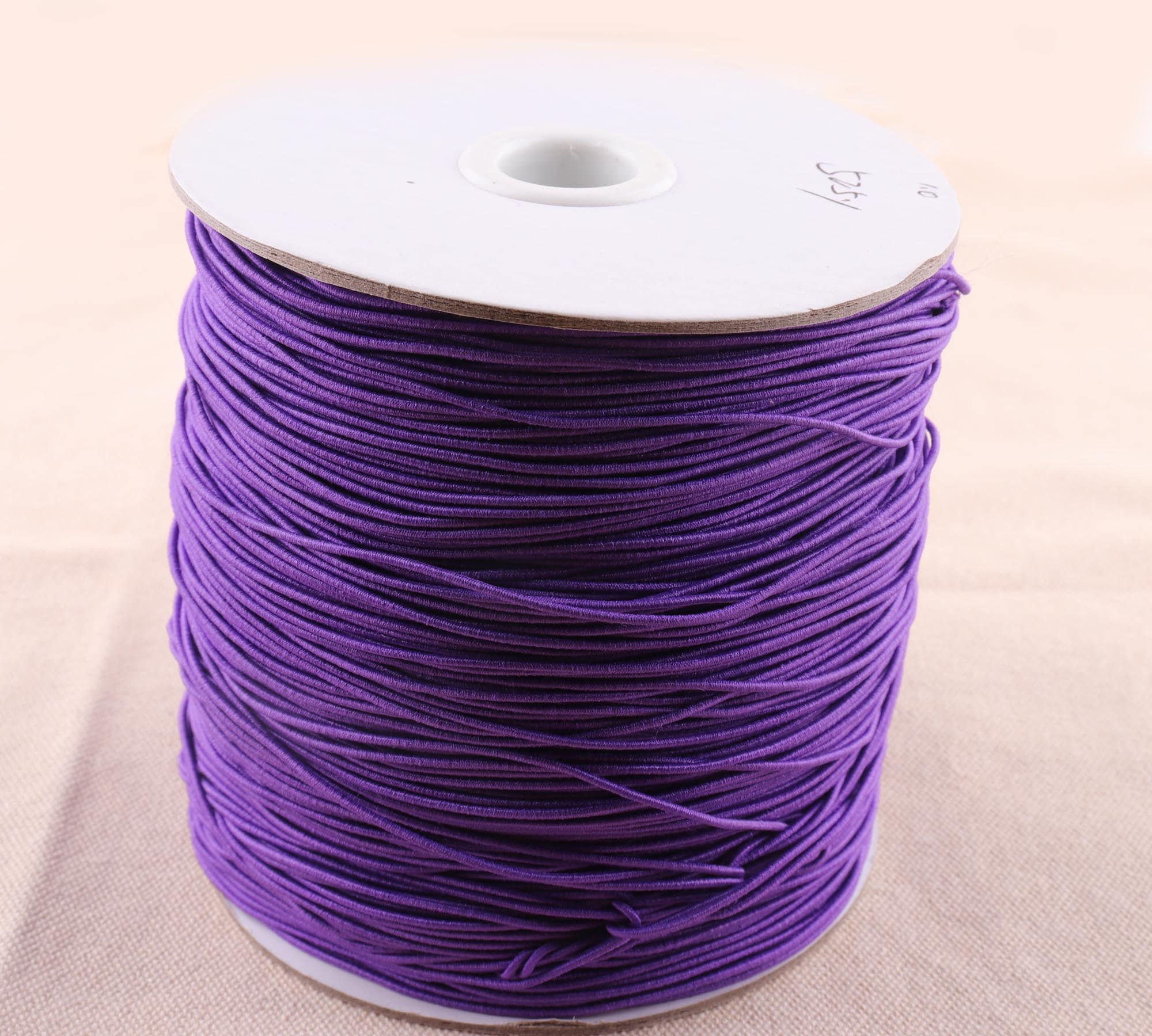 1mm purple color Elastic Drawcord Elastic rope Nylon Rubber | Etsy