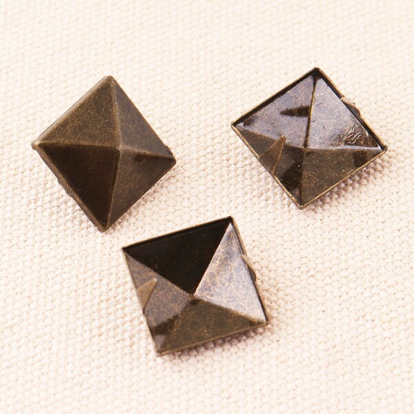 Antique Bronze Rivet Buttons - Etsy