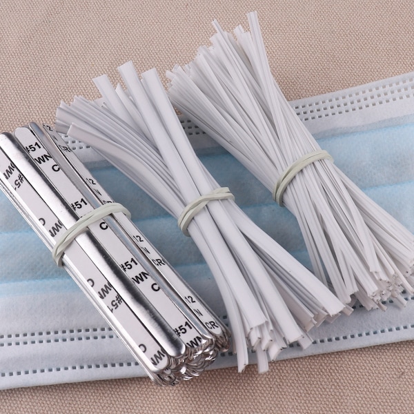 Face Mask With Metal Nose Clip - Etsy