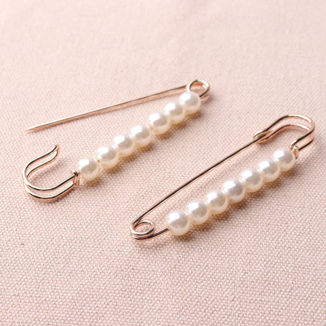 4pcs Jumbo Safety Pins 75mm Large Pin Brooch Kilt Pins With Spacer ...