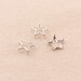 200pcs Rivets Nailhead Spots Star Shape Studs Claw Rivets 4 Prong DIY ...