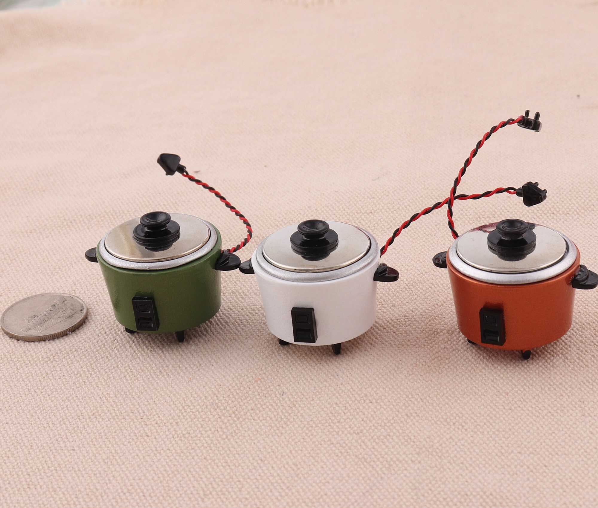 Miniature Cooker Rice CookerDollhouse Miniatures Kitchen | Etsy