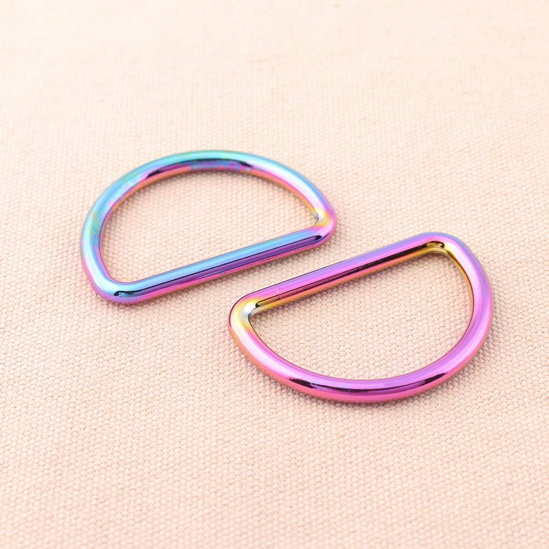 Rainbow D-ring Non Wedled Alloy Dee Ring New Design, for 40mm Webbing ...